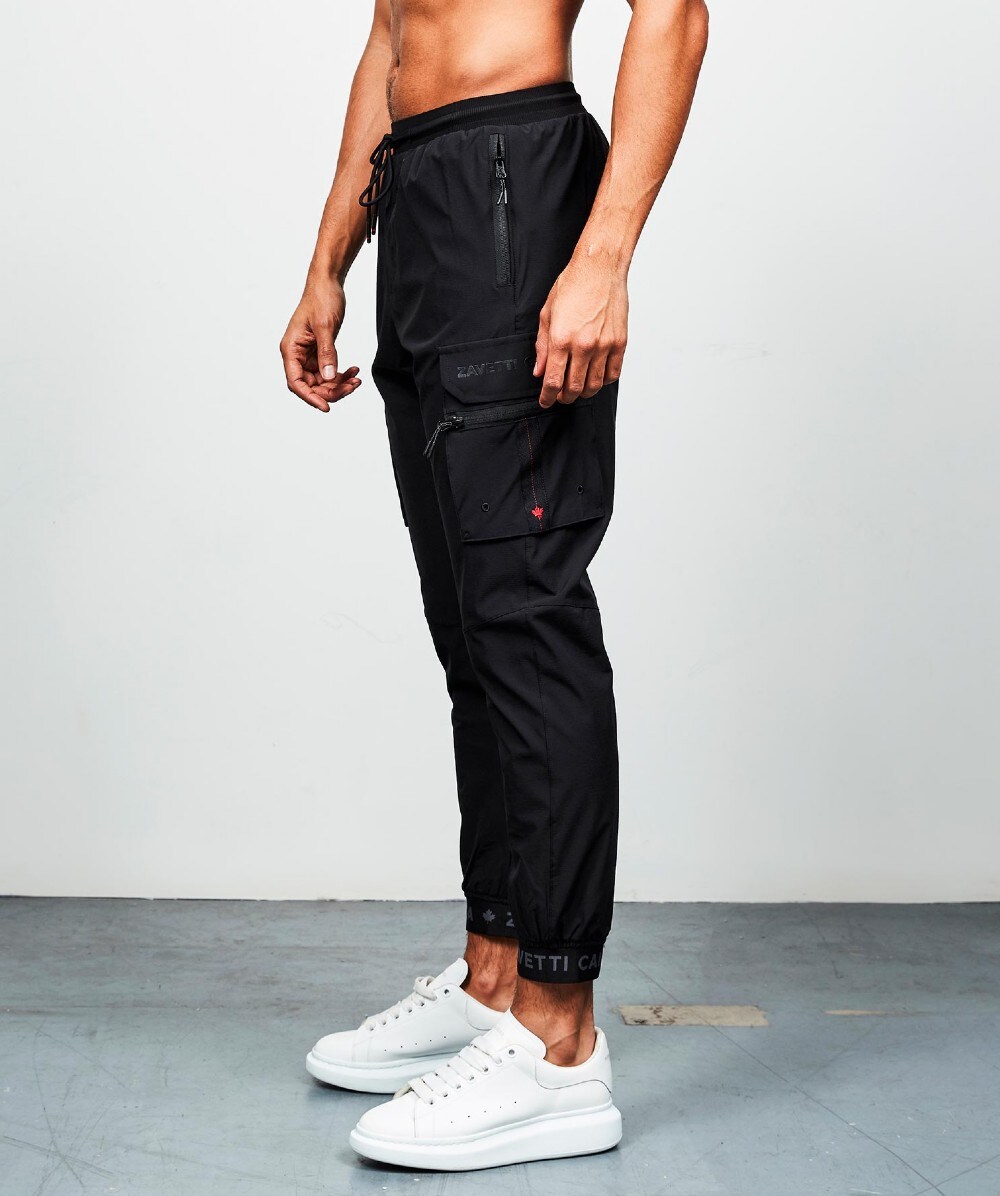 Zavetti Canada Porteno Woven Combat Pant Black Zavetti