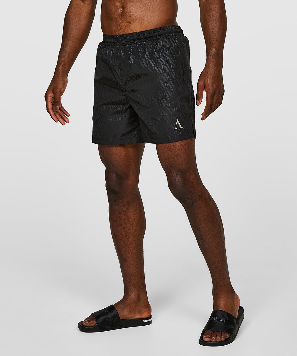 Alessandro Zavetti Lorellino Swim Short | Jet Black | Zavetti
