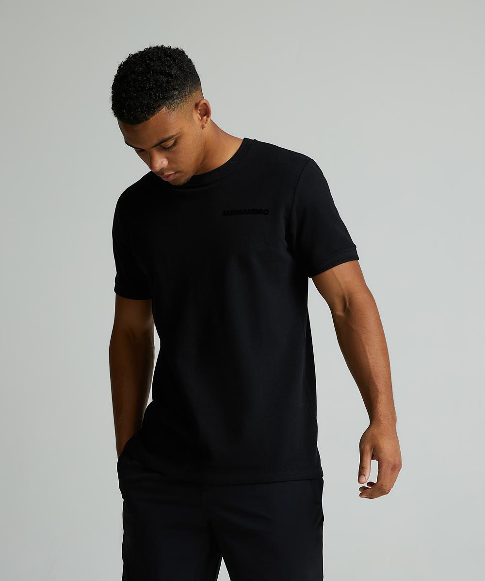 Alessandro Zavetti Marchiano T-Shirt | Jet Black | Zavetti