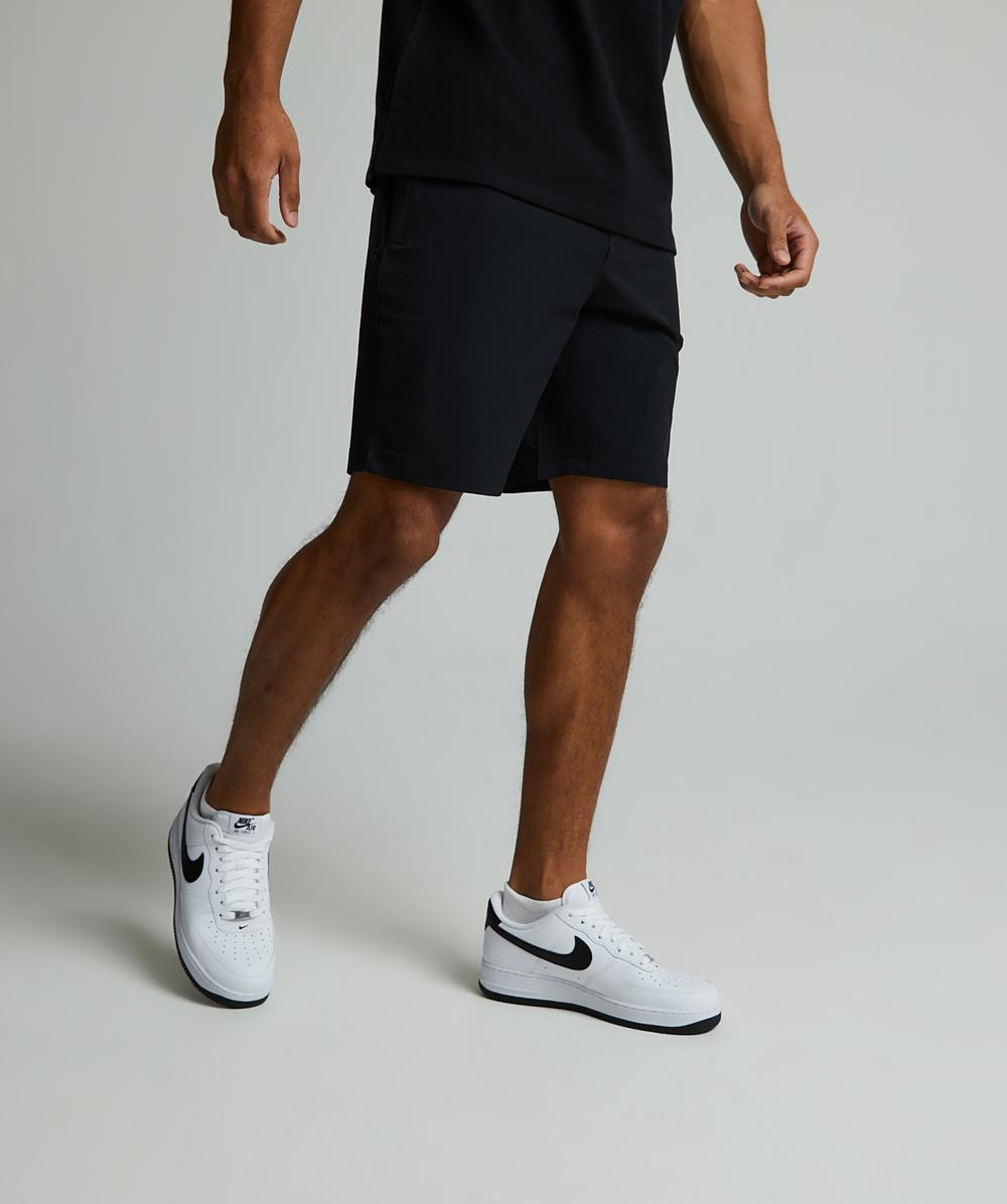 Alessandro Zavetti Marchiano Woven Short | Jet Black | Zavetti