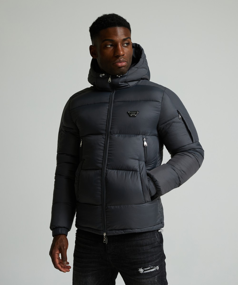 Alessandro Zavetti Nevori Puffer Jacket | Asphalt | Zavetti
