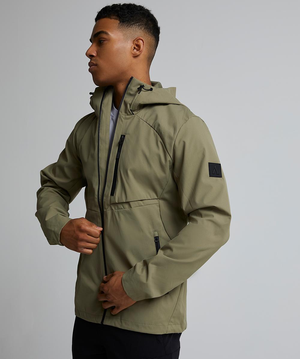 Alessandro Zavetti Sivori Windbreaker Jacket | Sage | Zavetti