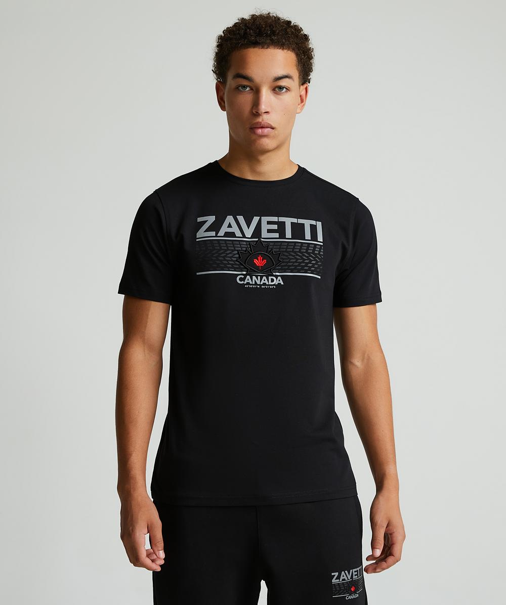 Zavetti Canada Dimola T-Shirt | Jet Black | Zavetti