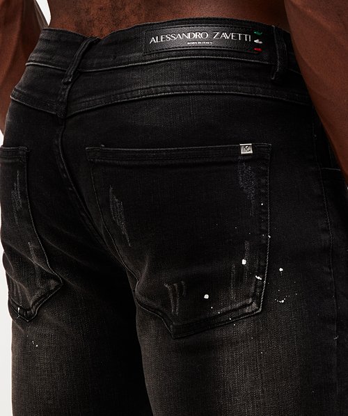 Men's Black Jeans | Men's Skinny Jeans | Alessandro Zavetti