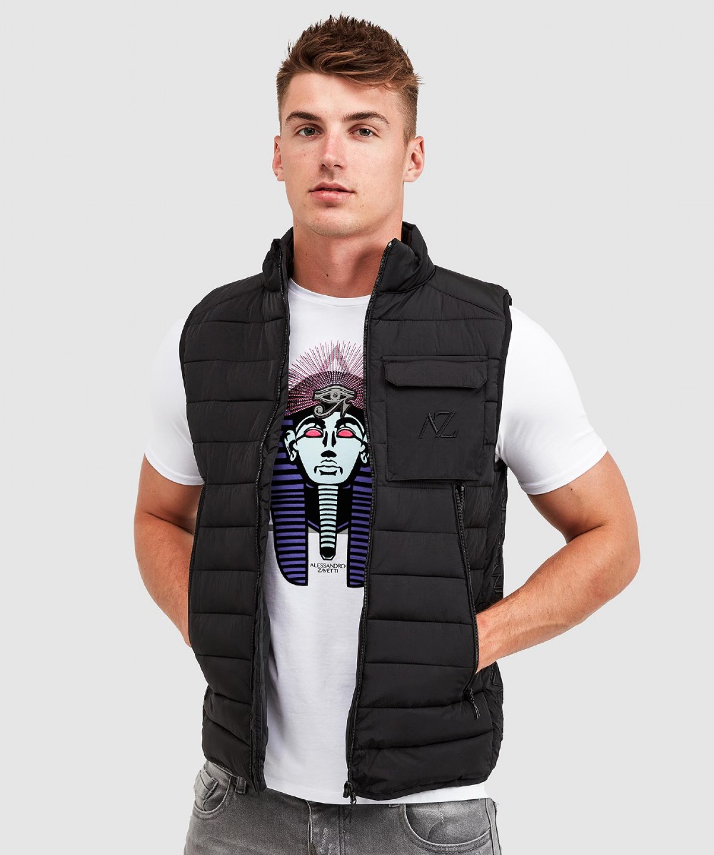Alessandro Zavetti Siverato Gilet | Black | Zavetti Alessandro Zavetti Siverato Gilet | Black | Zavetti