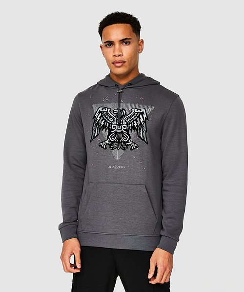 Men's Hoodies | Men's Overhead Hoodie | Alessandro Zavetti