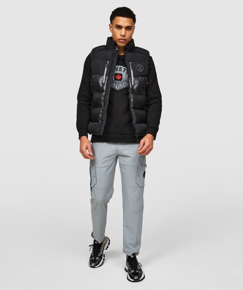 Zavetti Canada Anvox Hybrid Gilet | Jet Black | Zavetti