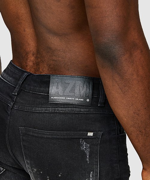 Men's Black Jeans | Men's Skinny Jeans | Alessandro Zavetti