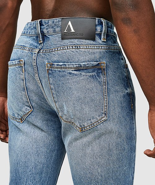 Men's Black Jeans | Men's Skinny Jeans | Alessandro Zavetti