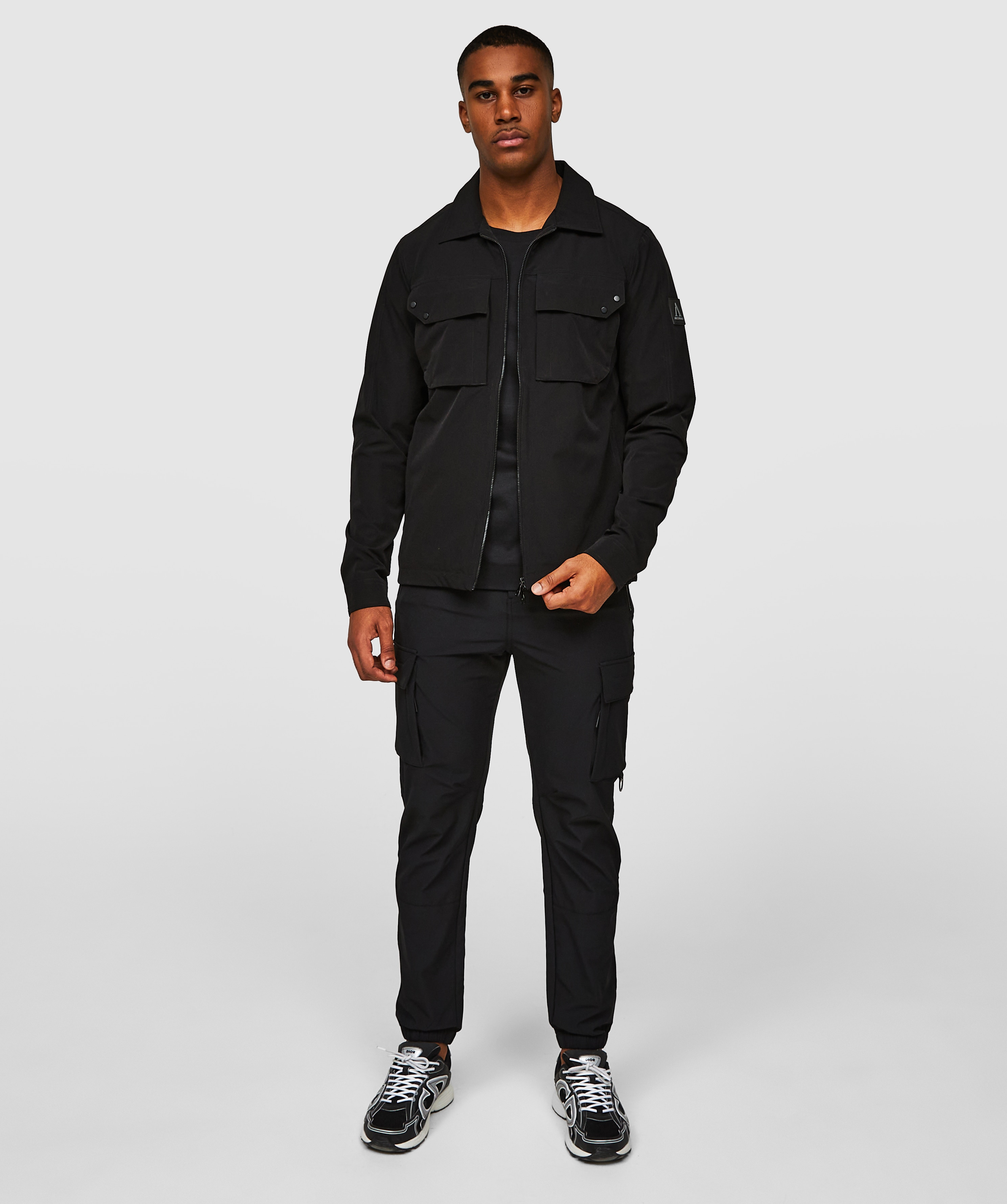 Alessandro Zavetti Ferruccio Overshirt | Jet Black | Zavetti