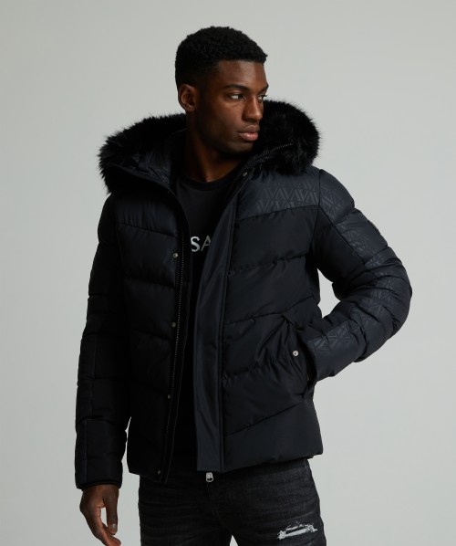 Alessandro Zavetti Stuzoni Bomber Jacket | Jet Black | Zavetti